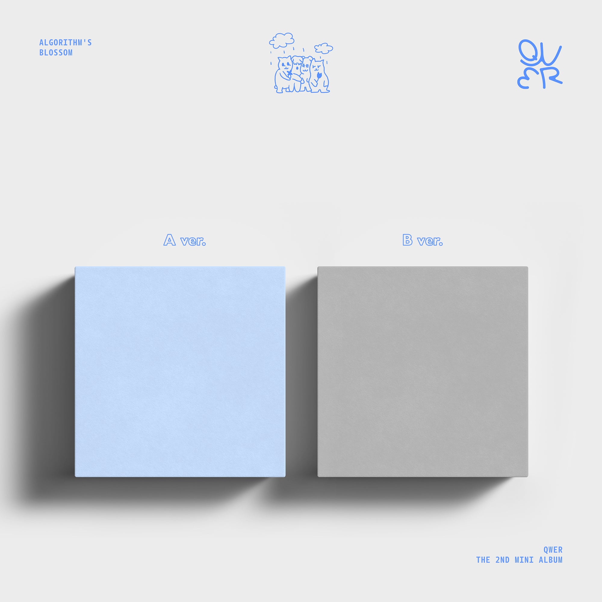 [ PRE-ORDER ] QWER - 2nd Mini Album 'Algorithm's Blossom' – Kooksan