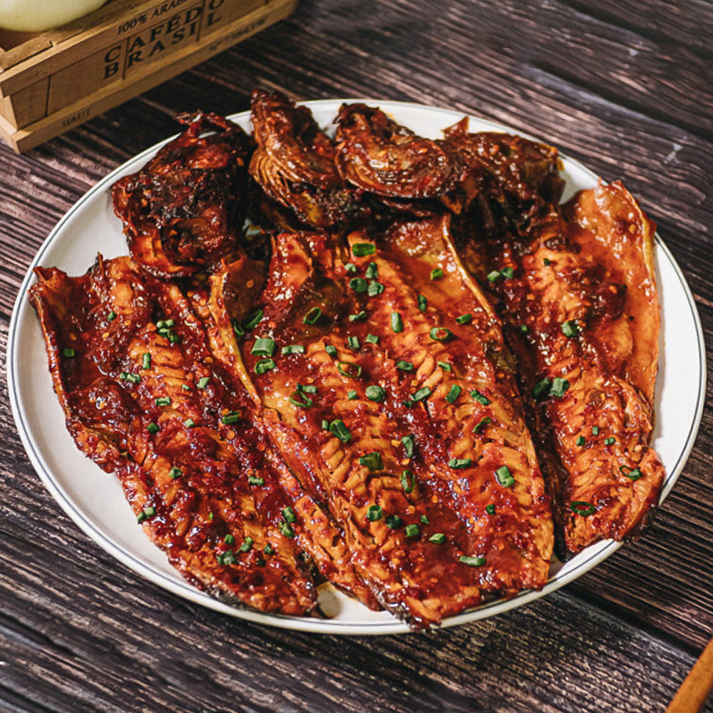 Homemade spicy braised semi dried pollock (Kodarijorim) 380g / 0.84lb ...