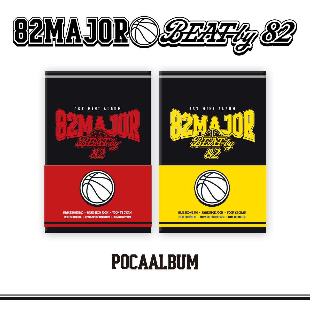 82MAJOR - BEAT by 82 (POCAALBUM) (RED CARD ver. / YELLOW CARD ver ...