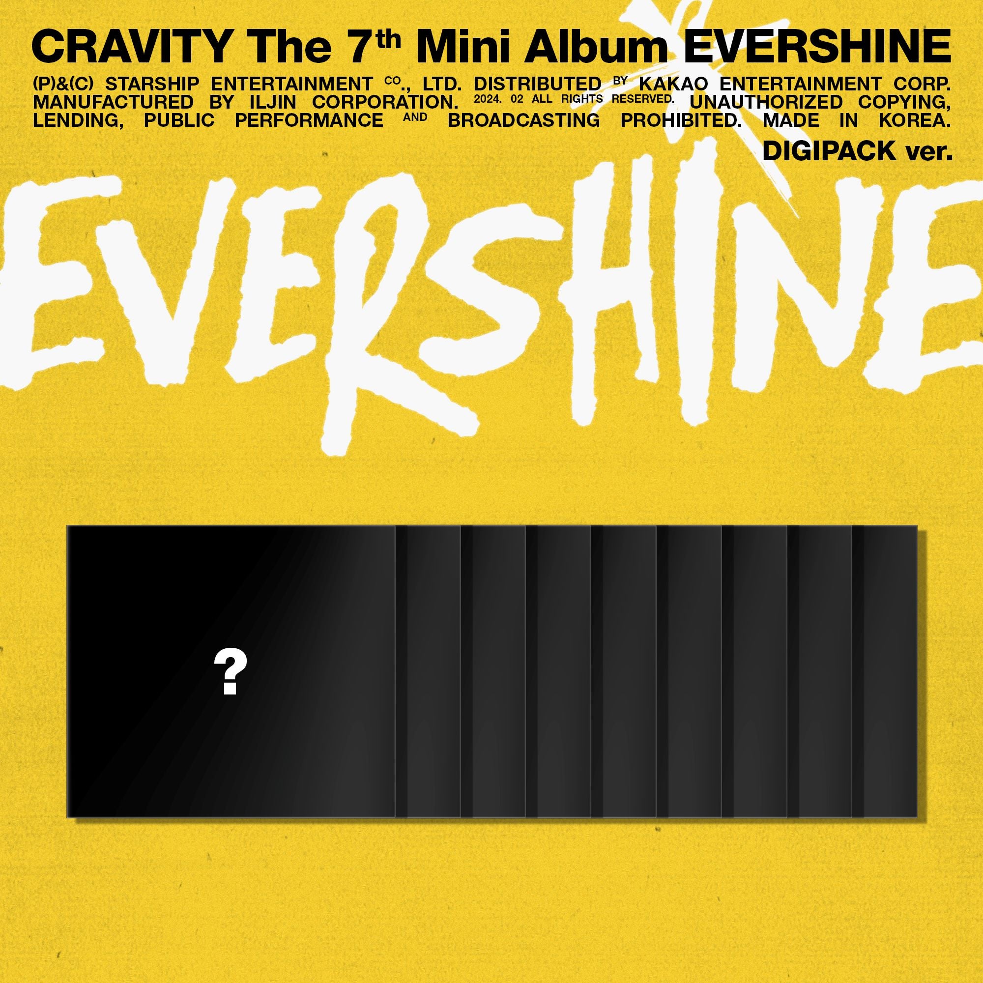 CRAVITY - The 7th Mini Album [EVERSHINE] (DIGIPACK ver. (SERIM ver. / – Kooksan