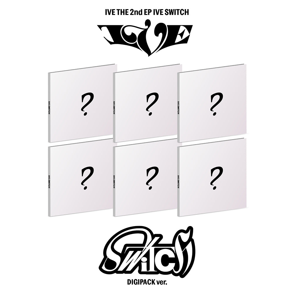 IVE - IVE THE 2nd EP [IVE SWITCH] (Digipack Ver.) 6종 (Yujin/Gaeul/Rei ...