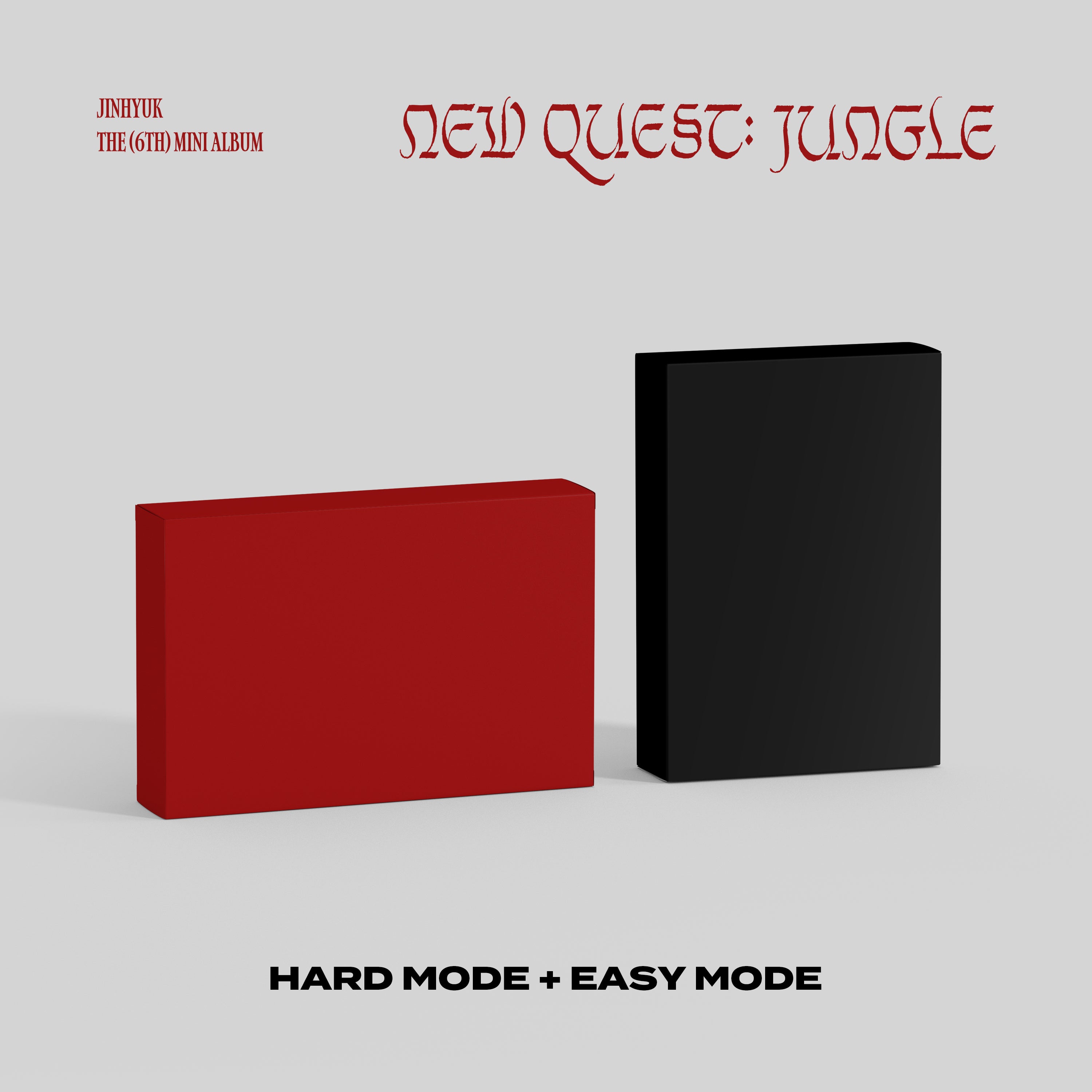 JINHYUK - [NEW QUEST: JUNGLE] (EASY MODE ver. / HARD MODE ver.) – Kooksan